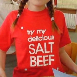 Try My Delicious Salt Beef Cursed T-shirt Y2k Ironic Cursed Twitter ...