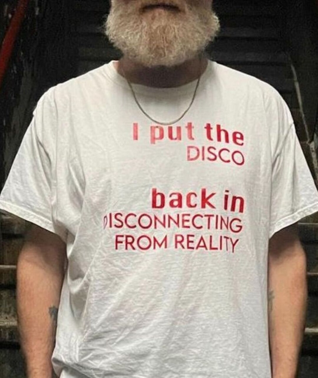 I Put the Disco Back in Disconnecting Gender-neutral Adult Graphic Tees ...