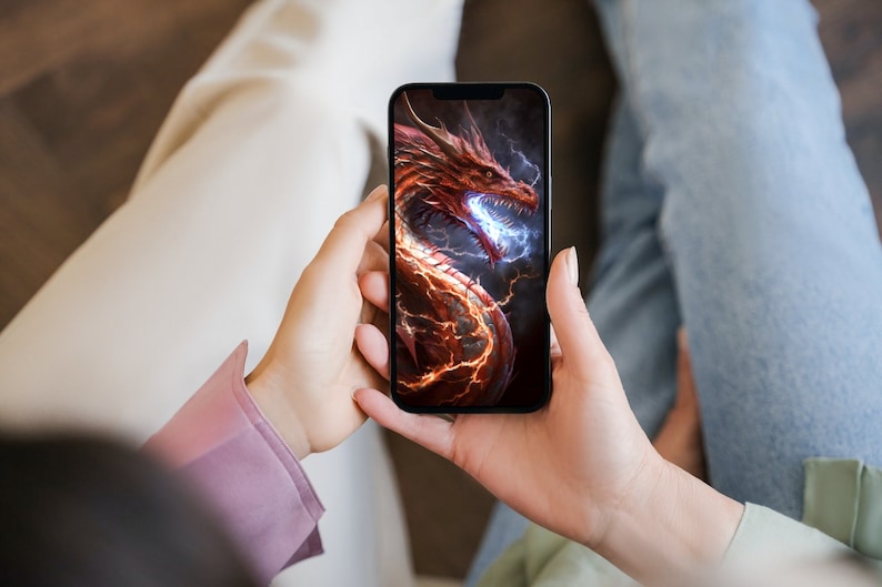 Dragon Digital Download Animal Decor Wall Art Dragon Print Animal ...