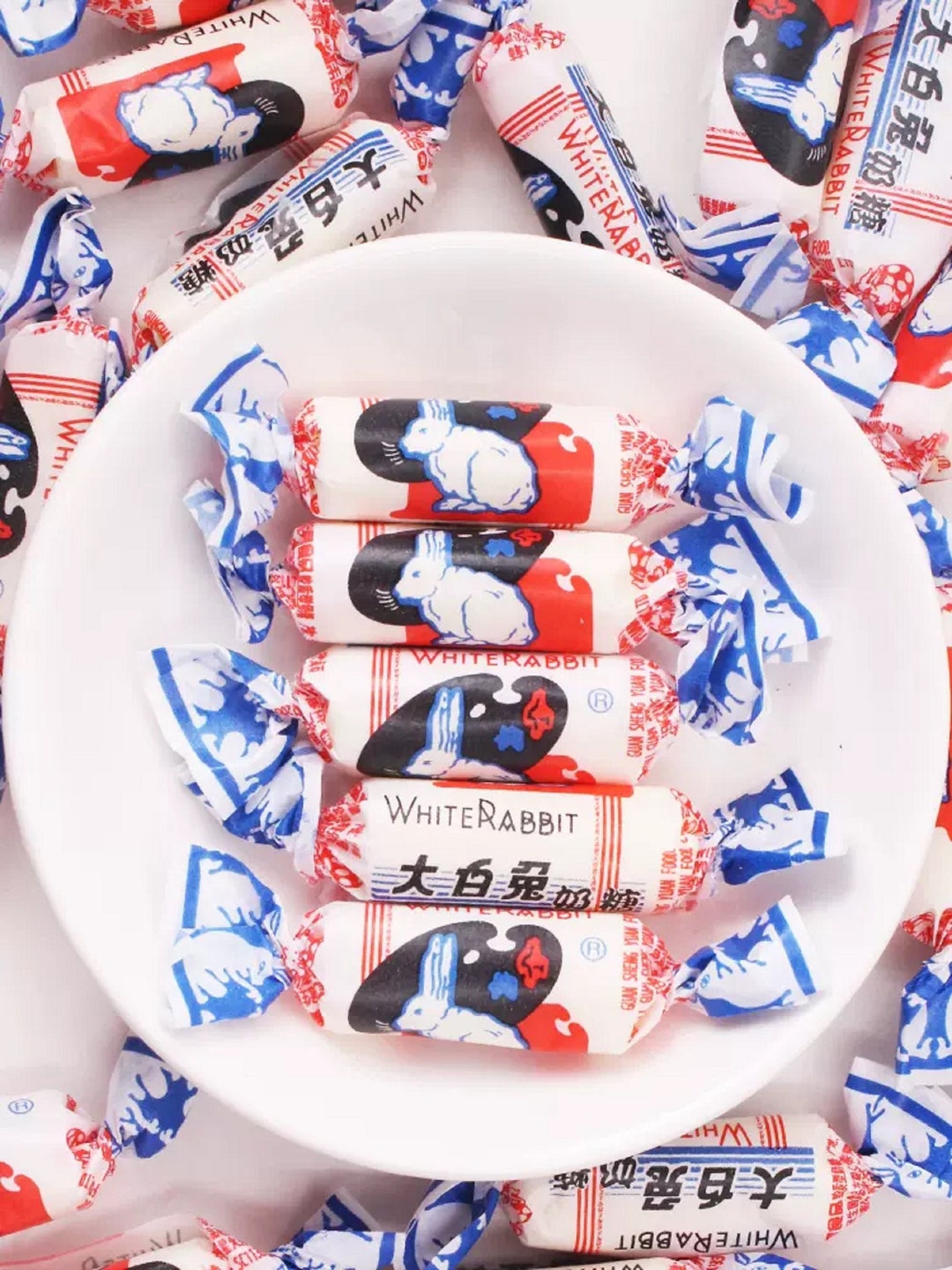 Large White Rabbit Milk Candy 500g / Valentine's Day Candy / Small ...