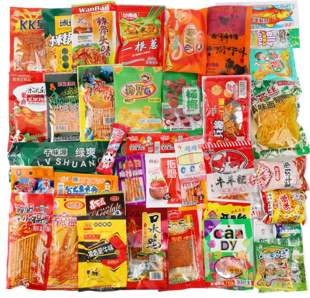 Snack Sets/assorted Oriental Sweet/mystery Mini Asian Letterbox Snacks ...