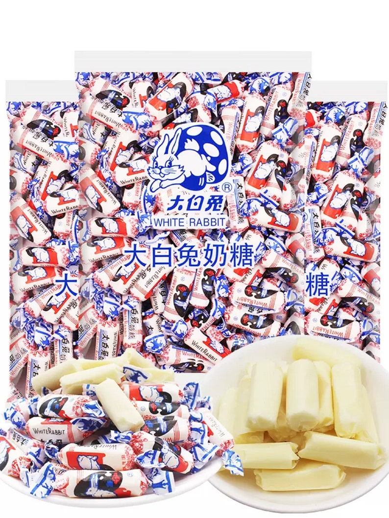 Large White Rabbit Milk Candy 500g / Valentine's Day Candy / Small ...