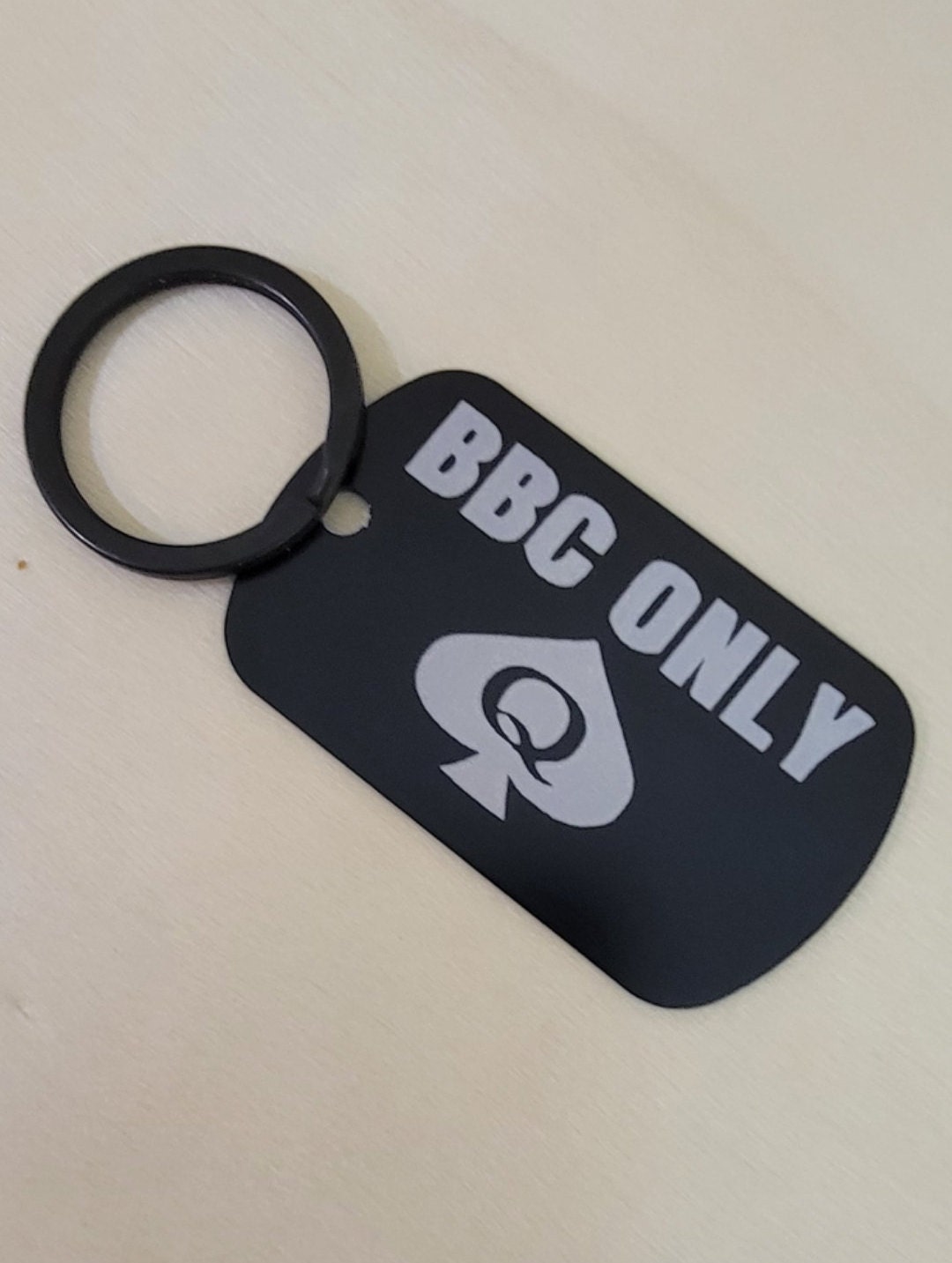 Bbc Only Keychain, BBC Only Collar Tag - Etsy