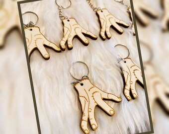 Wednesday Addams Keychain - Etsy
