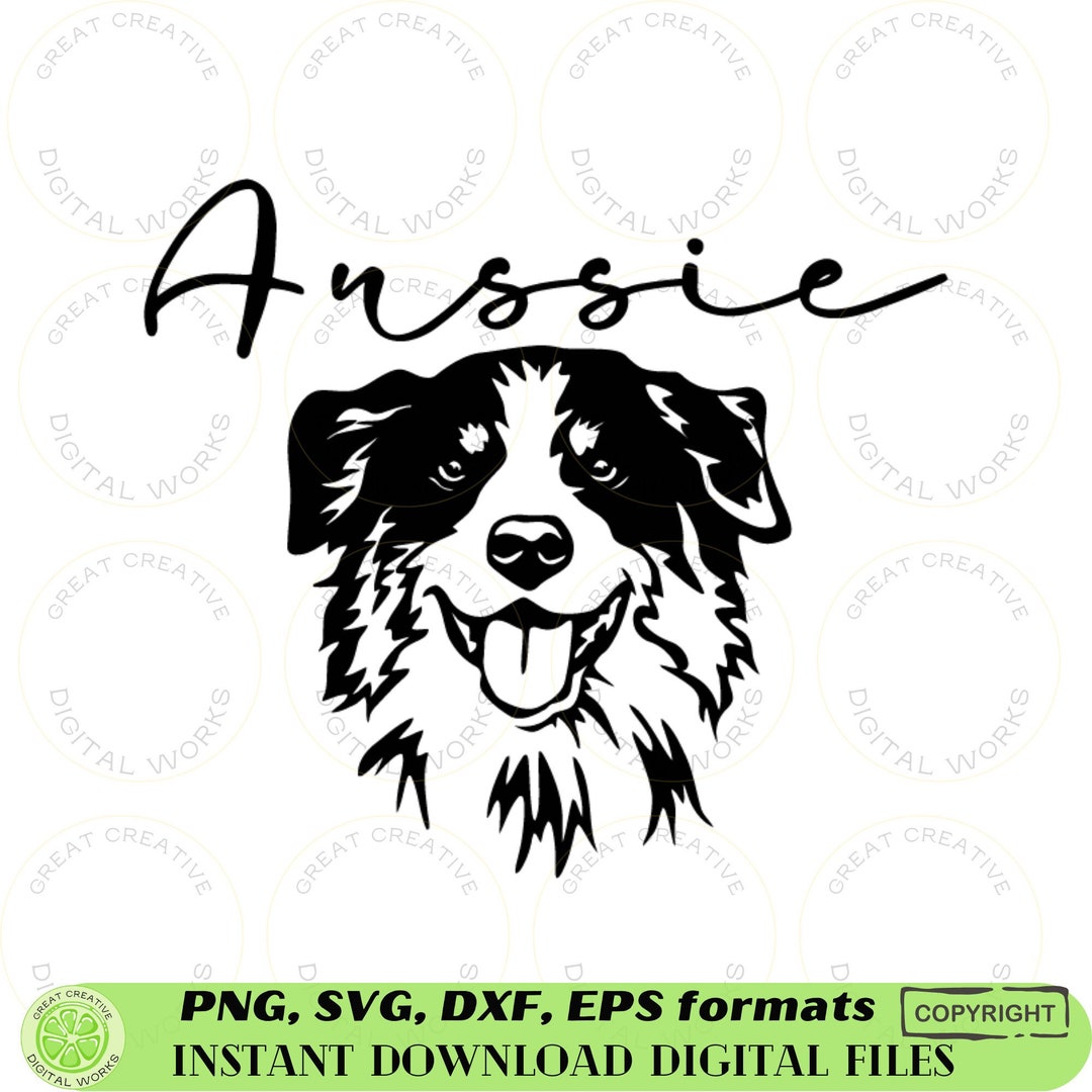 Australian Shepherd Cut File Aussie Svg Shepherd Svg Dog - Etsy
