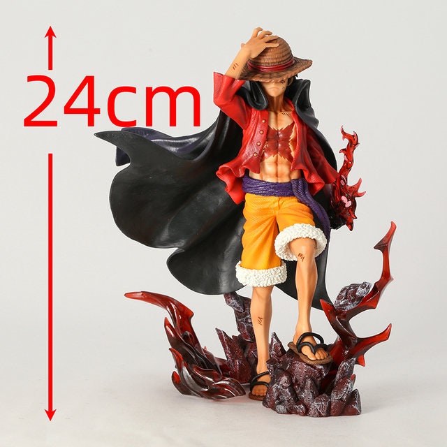 Straw Hat Monkey D. Luffy 5th Emperor of the Sea PVC Toy Action Figure ...