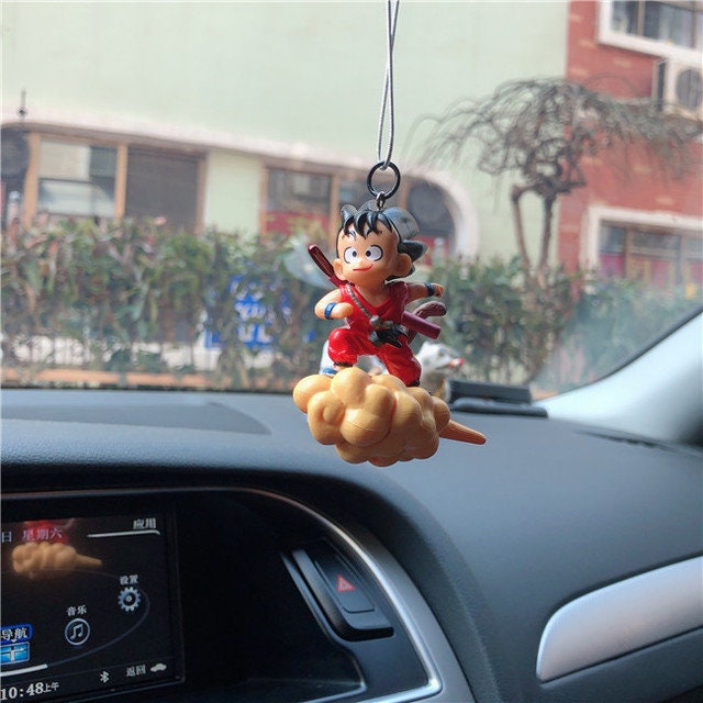 Car Rearview Mirror Pendant Decoration Anime Action Figure Flying ...