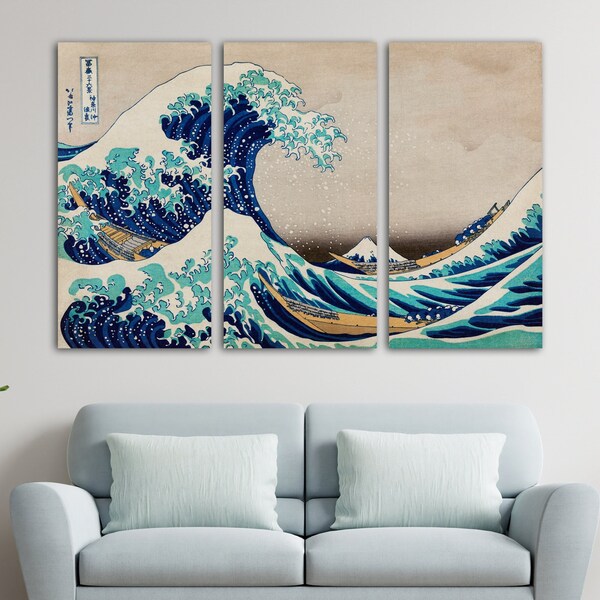 The Great Wave Art - Etsy