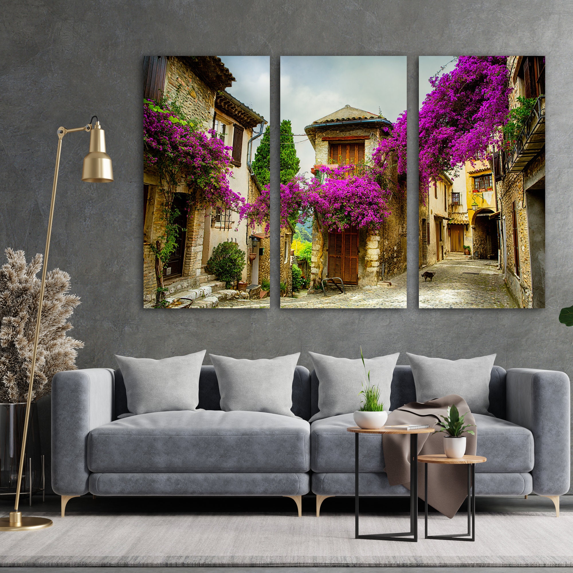 Old Town in Provence France Wall Art Provence France Wall - Etsy