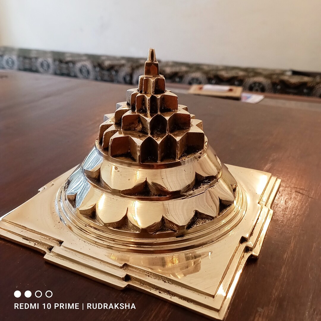 Meru Shree Yantra / Brass Maha Meru Shree Yantra VASTU CORRECTION ...