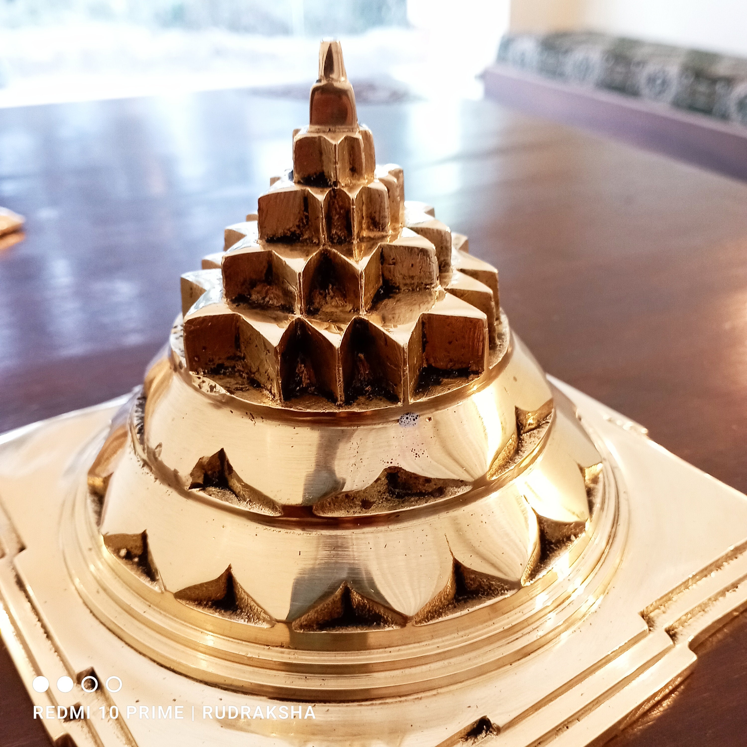 Meru Shree Yantra / Brass Maha Meru Shree Yantra VASTU CORRECTION PROSPERITY for Swarna Shree ...