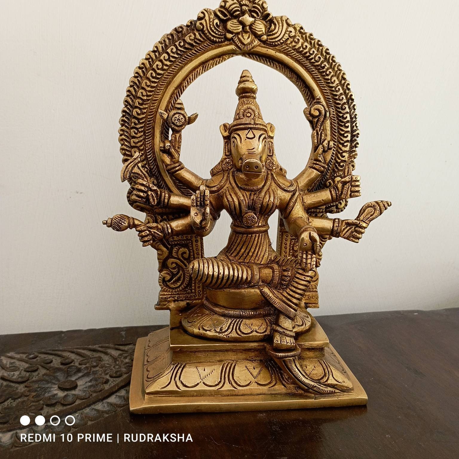 Varahi Amman or Varahi Lakshmi Pooja Idol, Laxmi Idol, Lord Vishnu ...