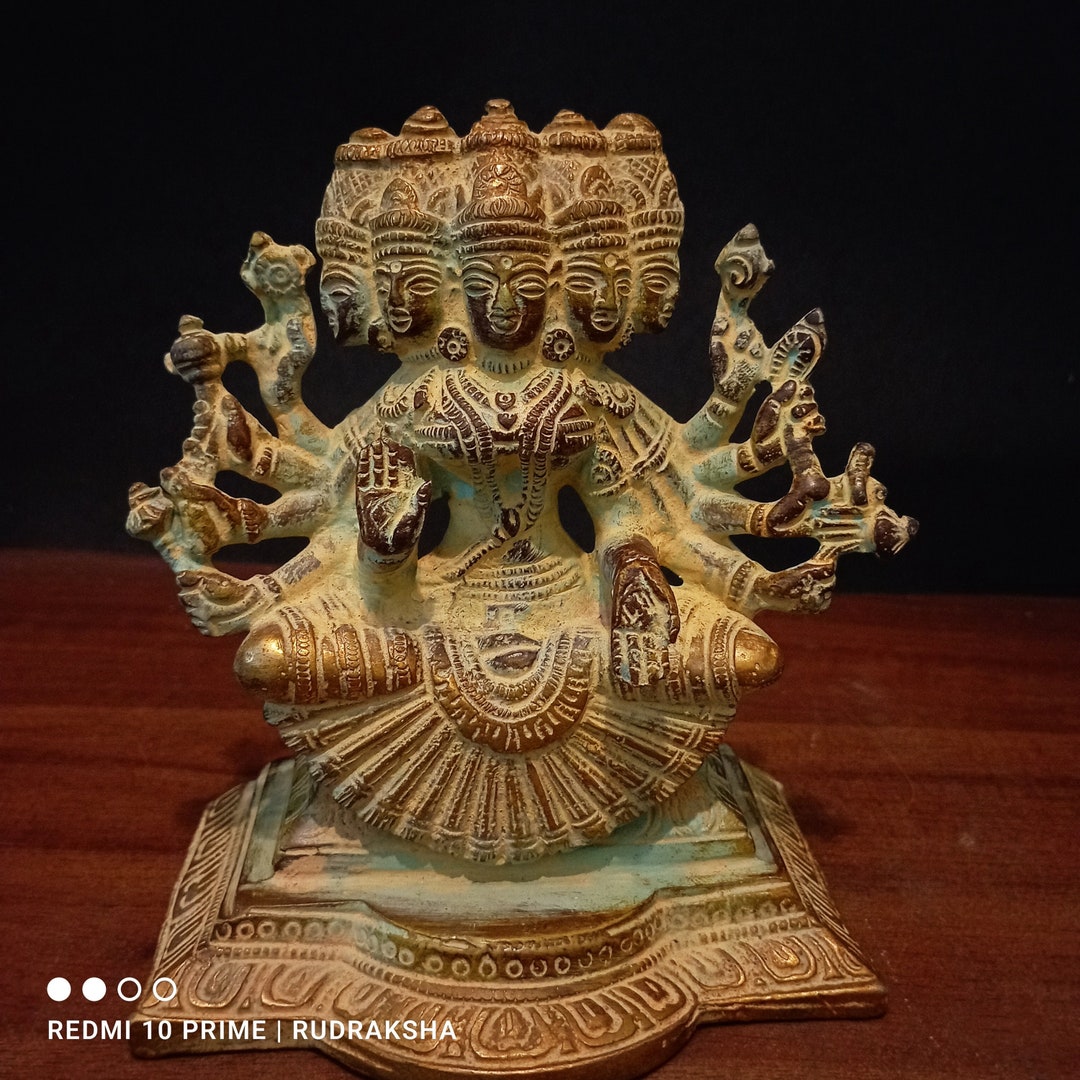 Gayatri Statue, Goddess Gayatri Idol,5" Small Maa Gayatri,religious ...