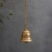 Ghanta Brass Hanging Bell, Hanging Decor, Chain for Home Temple, Door ...