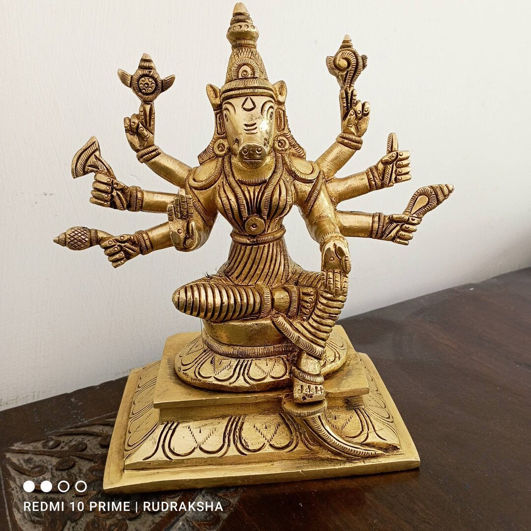 Buy Varahi Amman or Varahi Lakshmi Pooja Idol, Laxmi Idol, Lord Vishnu ...