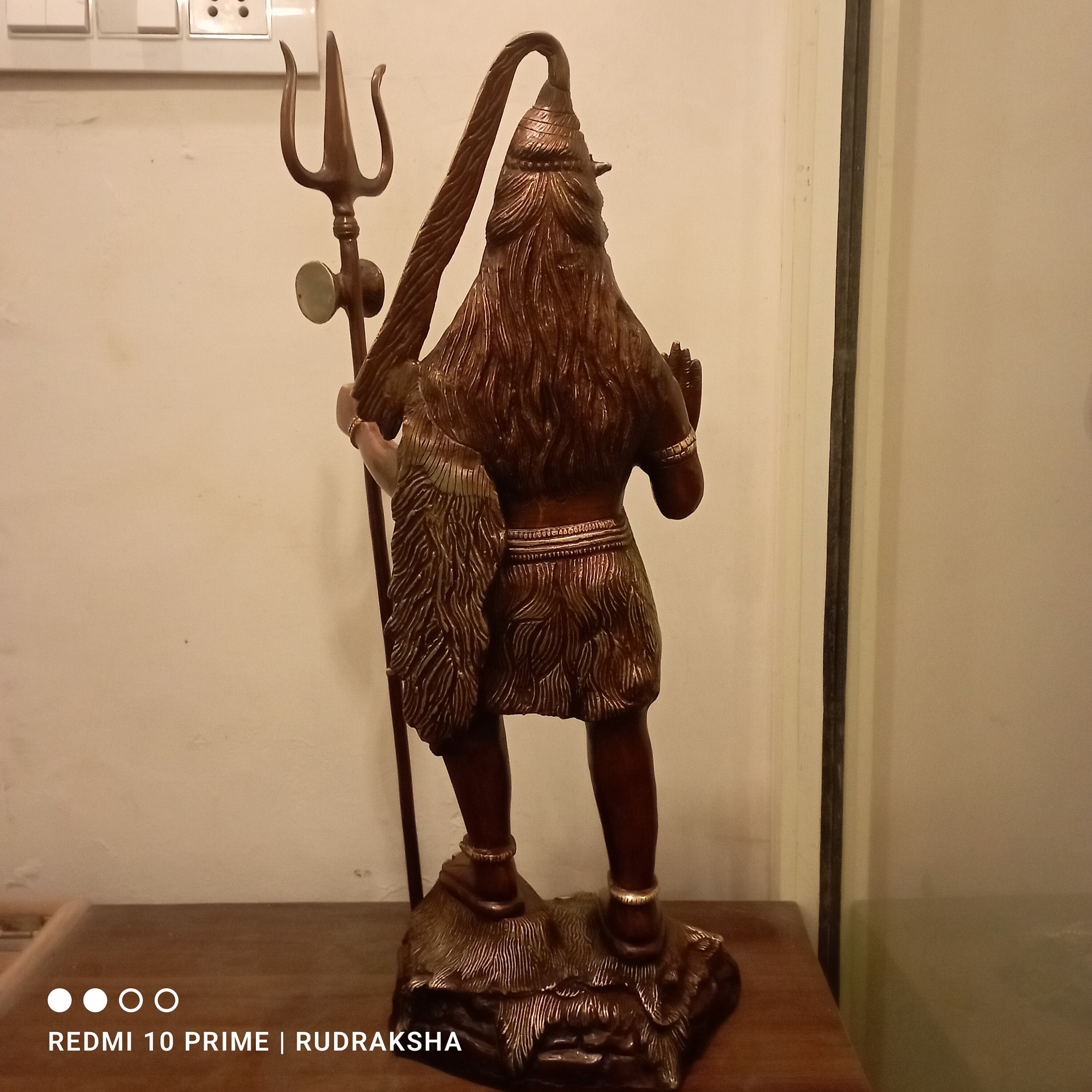 Large Shiva Statue Brass Hindu God Lord Shiv Nataraja Idol - Etsy