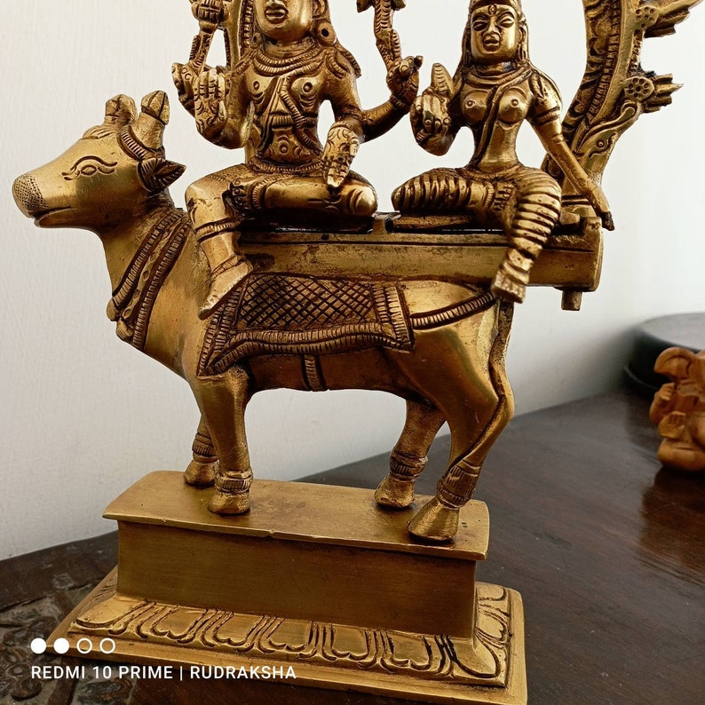 Brass Shiv Parvati Statue, Lord Shiva, Goddess Parvati, Shiv Parvati on ...
