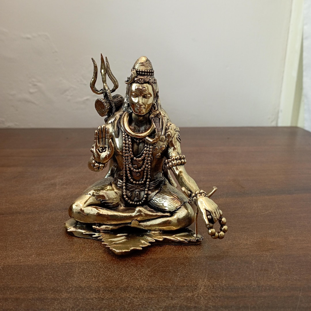 Lord Brass Shiva Statue, Shiv, Siva,, Mahadeva, Rudra, Shankara ...