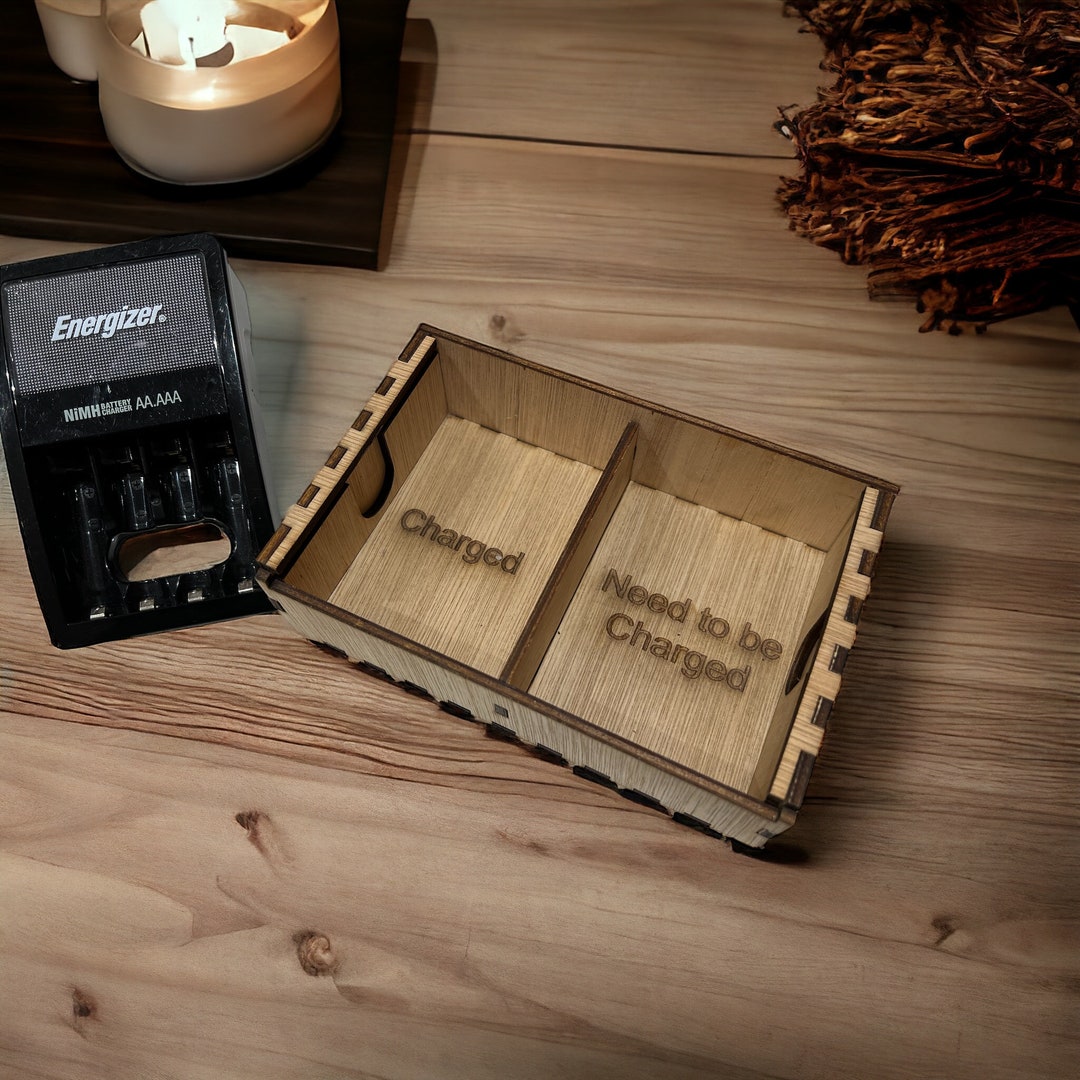 Battery Charger Organiser / Battery Box - Ideal for Baby & Children’s ...