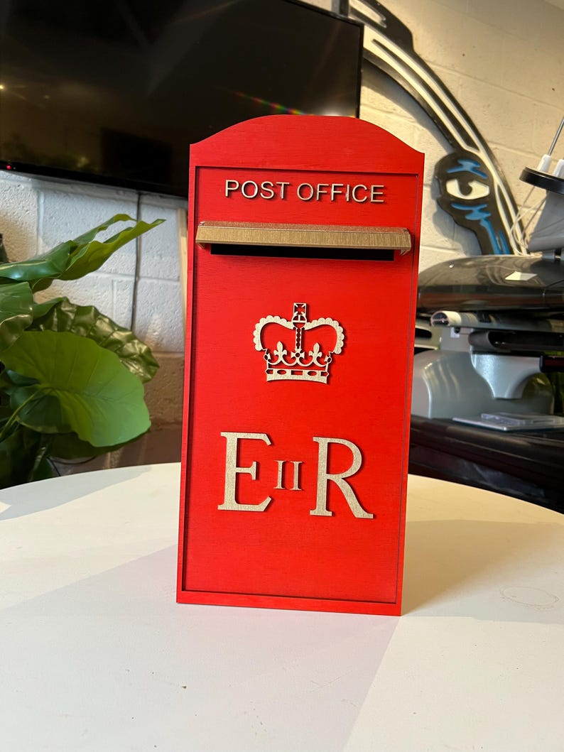 Custom Wedding Card Post Box: DIY Wood Decor, Fast Dispatch - Etsy