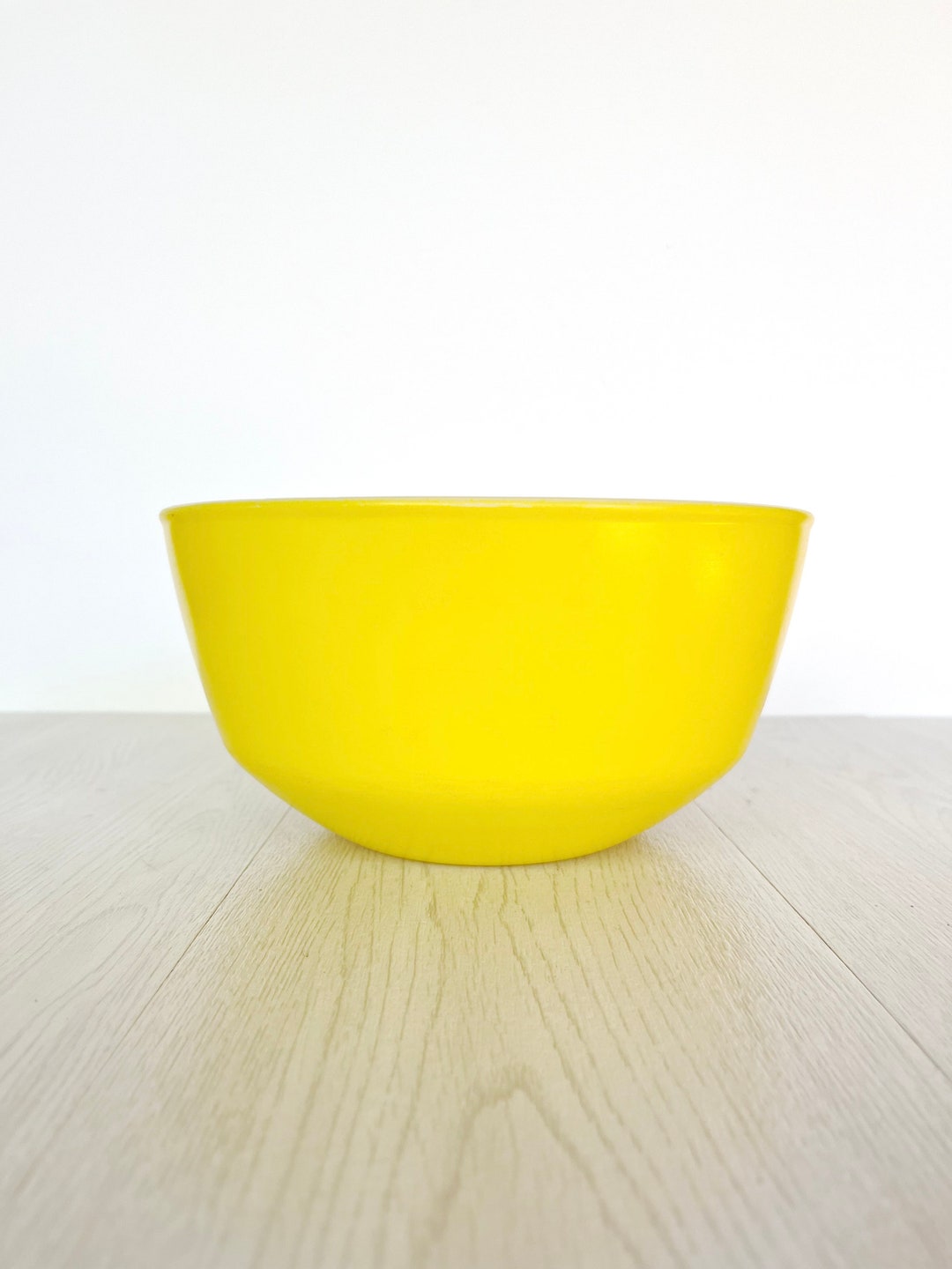 Vintage FIRE KING Yellow Mixing Bowl Vintage Kitchenware - Etsy