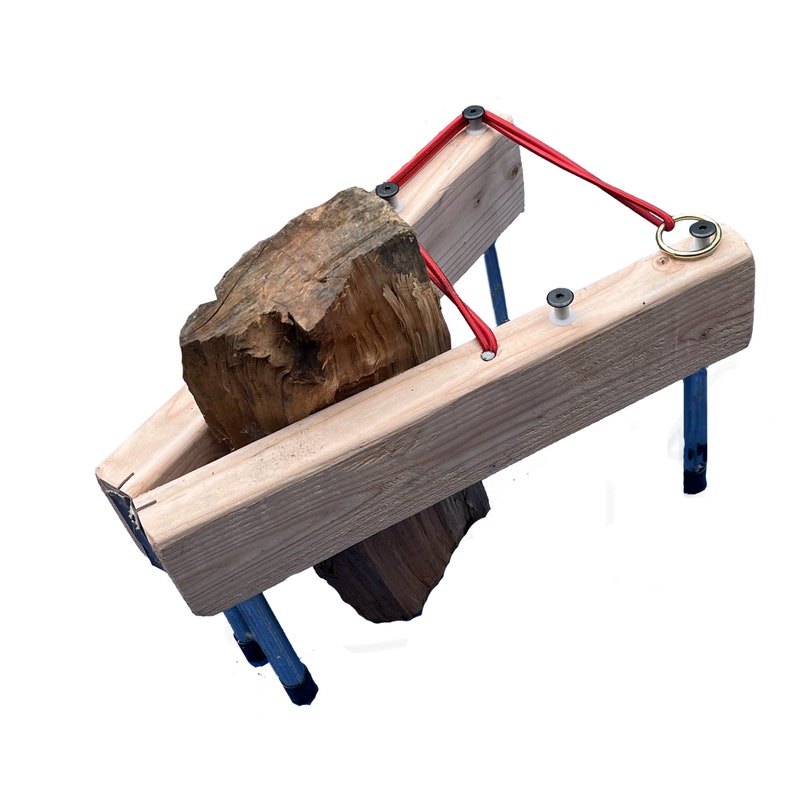 Splitterbuddy; Log-splitting and Firewood-splitting Aid; Easily Make ...