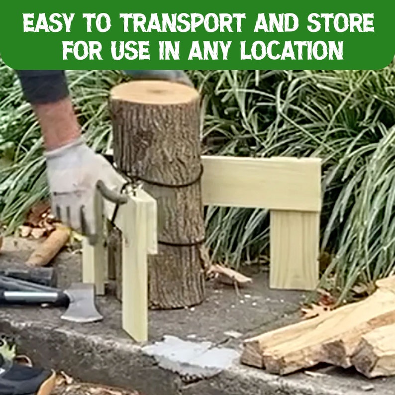 Splitterbuddy Log-splitting and Firewood-splitting Aid Easily Make ...