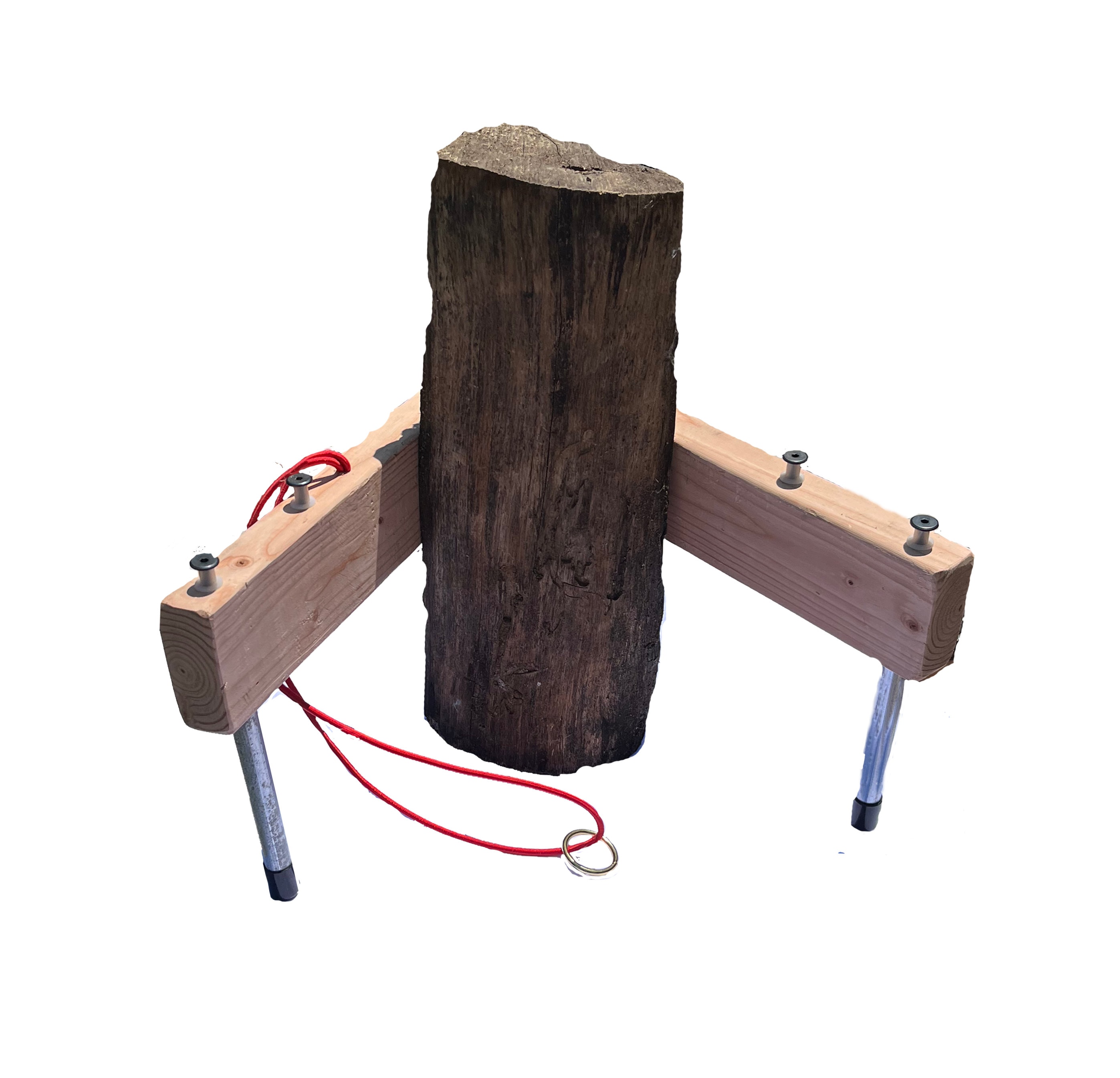 Splitterbuddy; Log-splitting and Firewood-splitting Aid; Easily Make ...