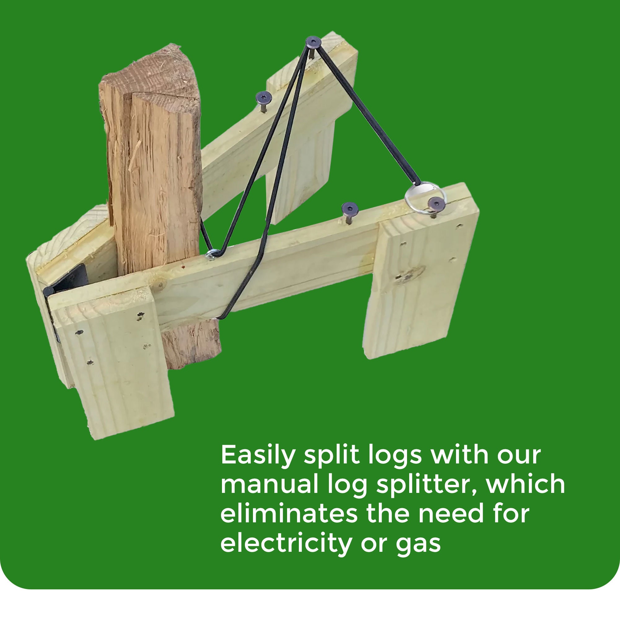 Splitterbuddy Log-splitting and Firewood-splitting Aid Easily Make ...
