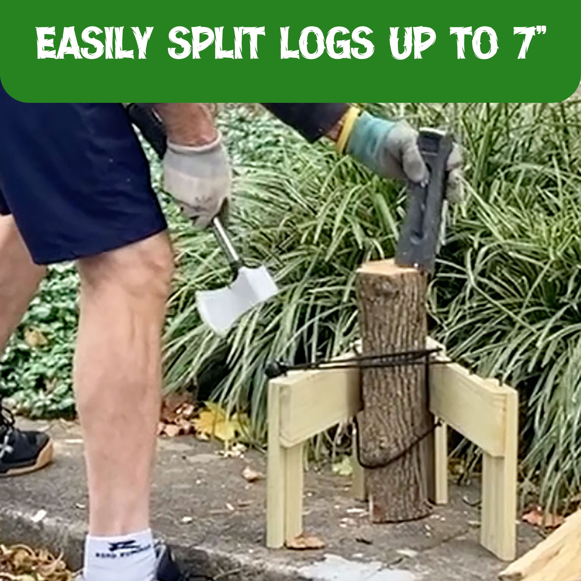 Splitterbuddy Log-splitting and Firewood-splitting Aid Easily Make ...
