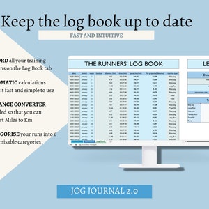 Ultimate Running Tracker | Jog Journal 2.0 | Half Marathon | Long ...