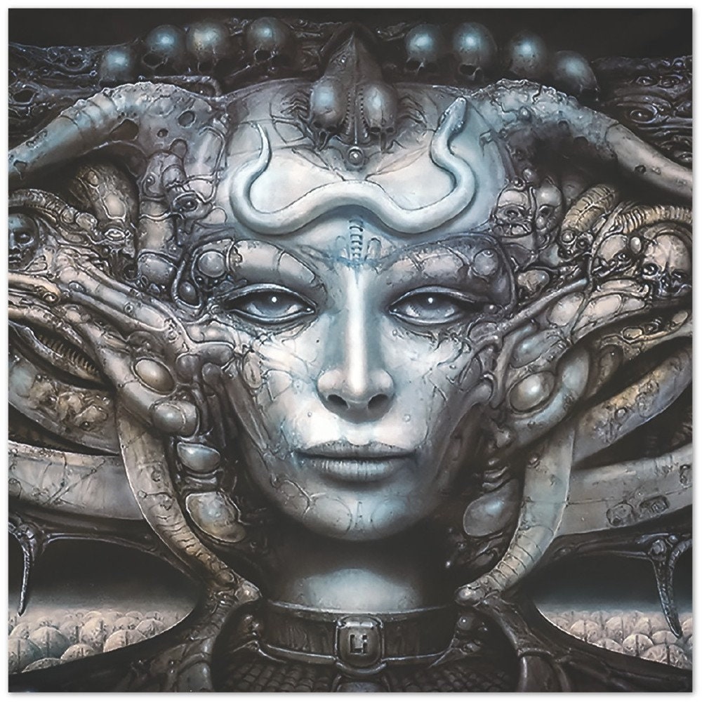 HR Giger Poster HR Giger Print Li I Poster HR Giger Art - Etsy