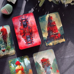 Tarot Deck 78 Tarot Cards Tarot Deck Guidebook Tarot - Etsy