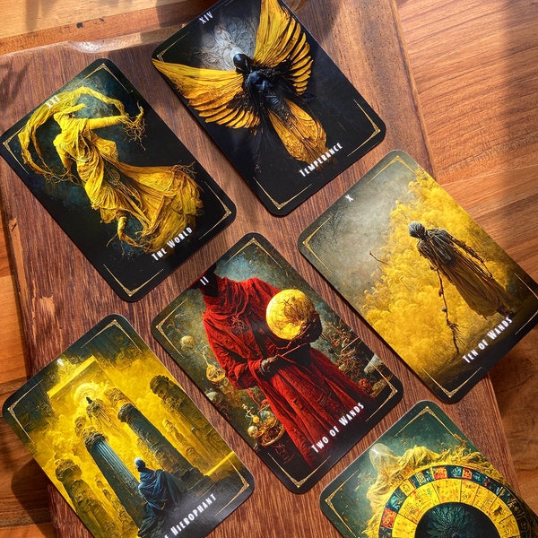 Unique Tarot Deck - Etsy