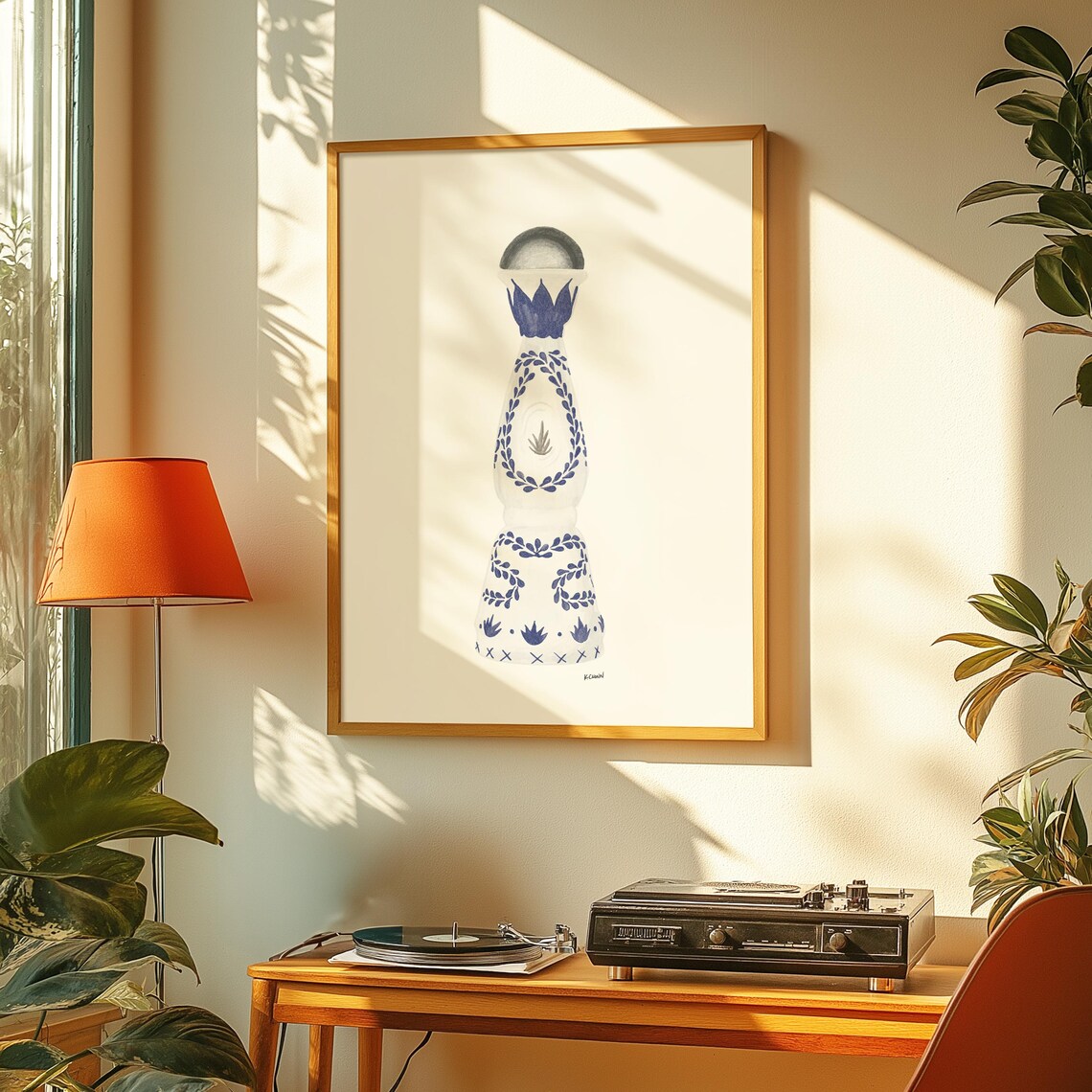 Clase Azul Tequila Print, Reposado, Tequila Bottles, Wall Decor Art ...
