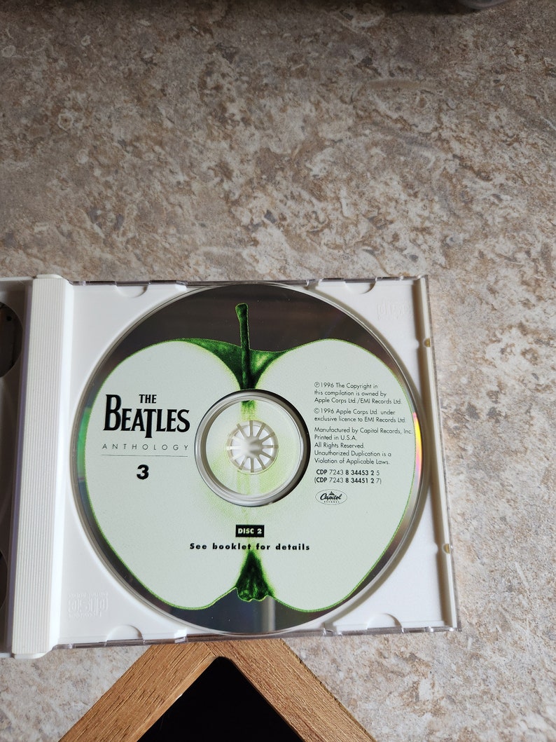 The Beatles Anthology 3: Classic Rock Collection (two CD Set) - Etsy
