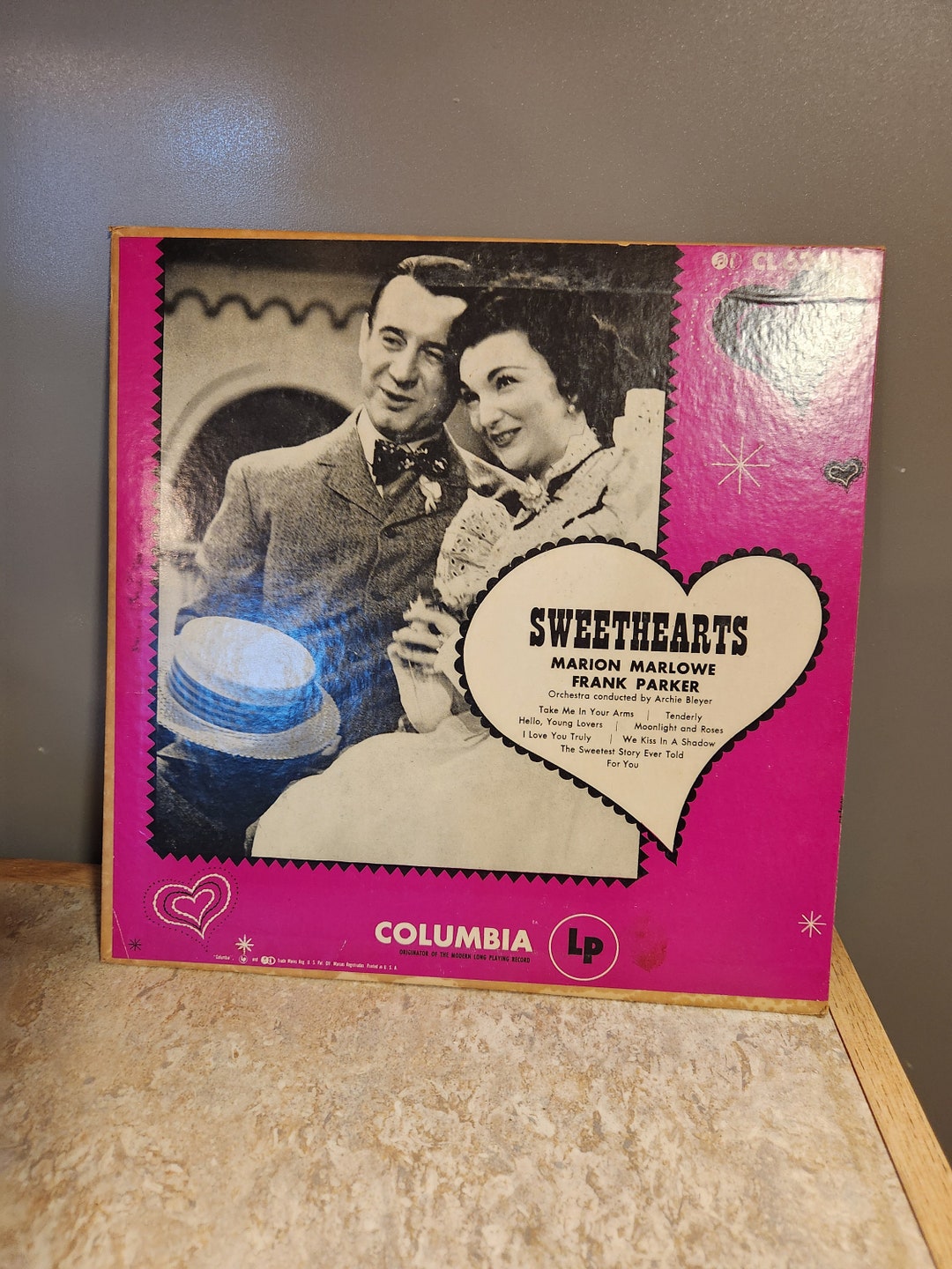 Marion Marlowe and Frank Parker Sweethearts LP - Etsy