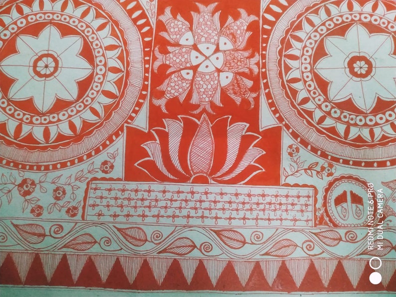 Original Hand Painted Kohbar for Wedding Purpose - Etsy