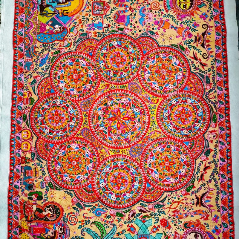 Mithila Painting - Etsy