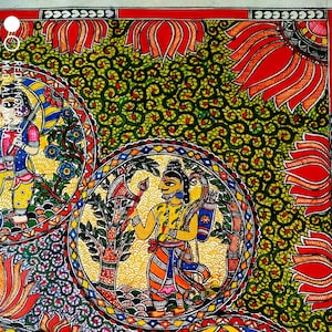 Dashavatar Lord Vishnu, Original Hand Painted - Etsy