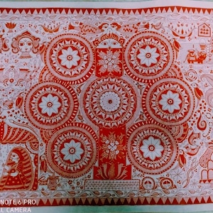 Original Hand Painted Kohbar for Wedding Purpose - Etsy