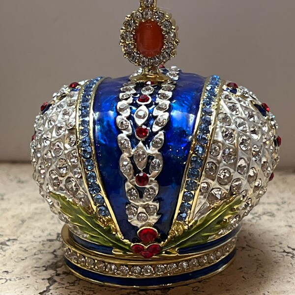 Royal Blue Crown - Etsy