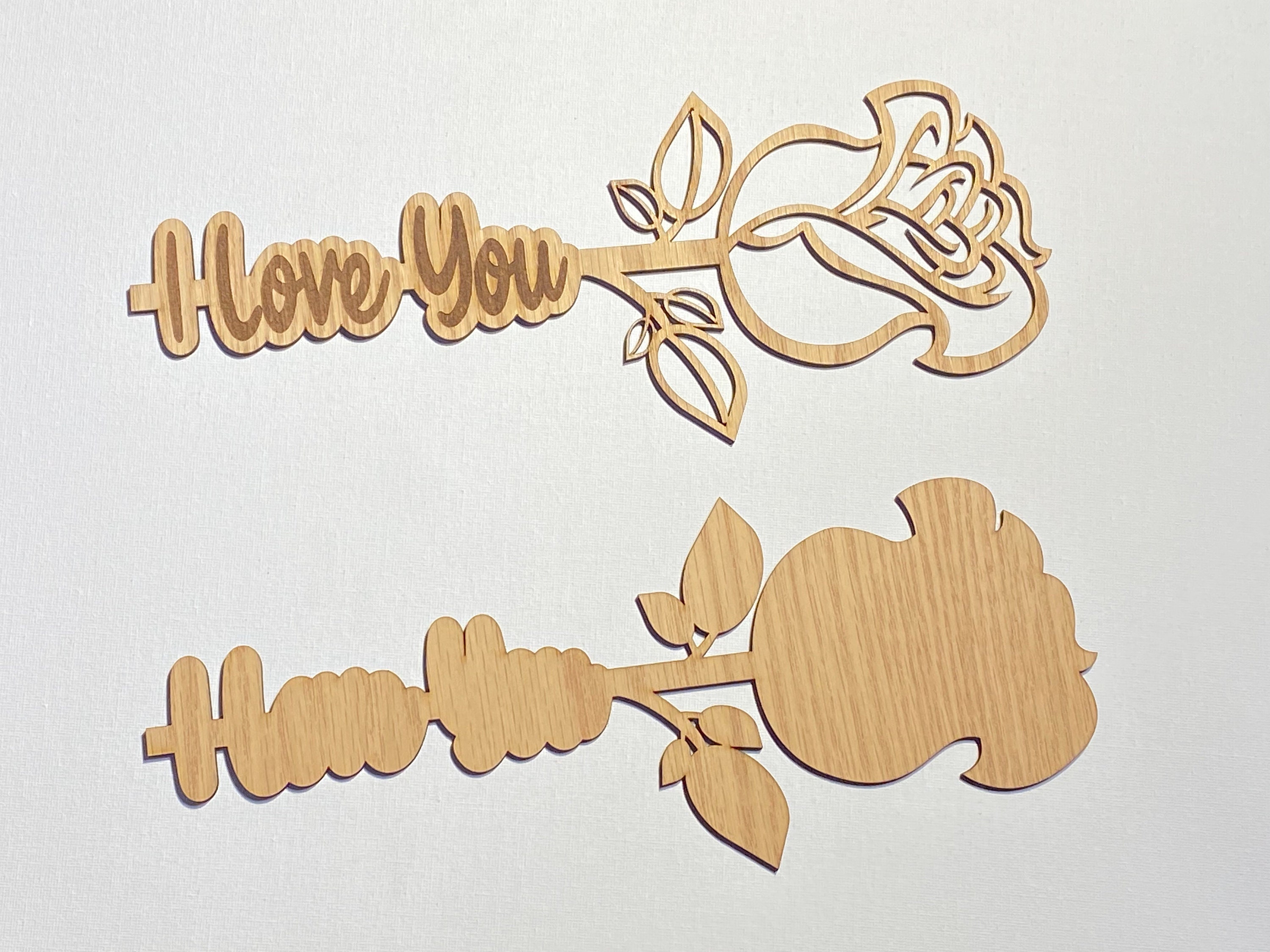 Rose Laser Cut File for Xtool m1&d1glowforge or Any Laser - Etsy Canada