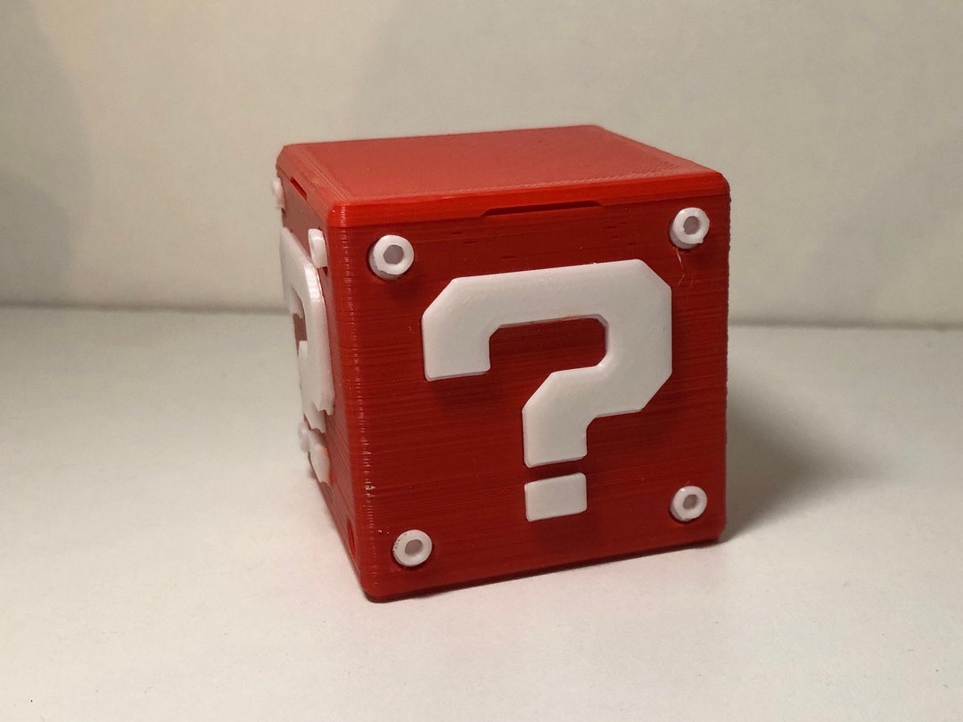 Nintendo question Block Super Mario / Switch Game Storage - Etsy