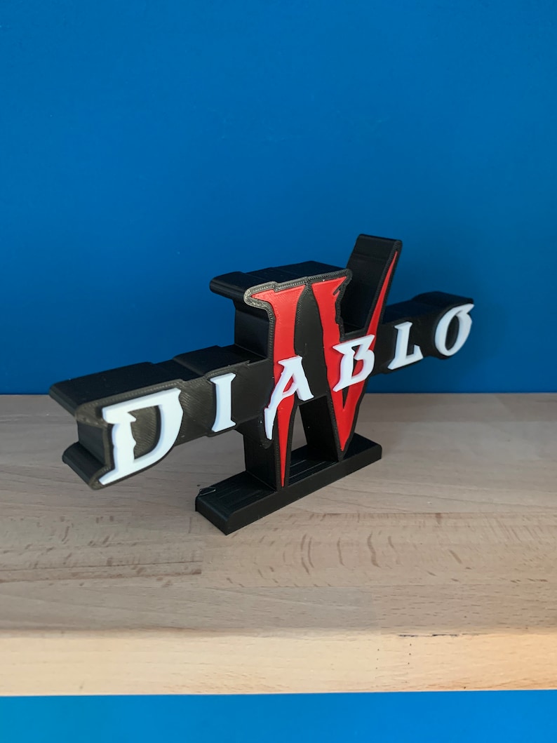 Diablo 4 Logo - Etsy