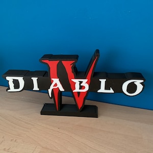 Diablo 4 Logo - Etsy