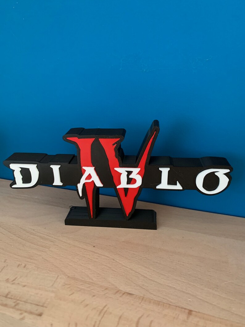 Diablo 4 Logo - Etsy