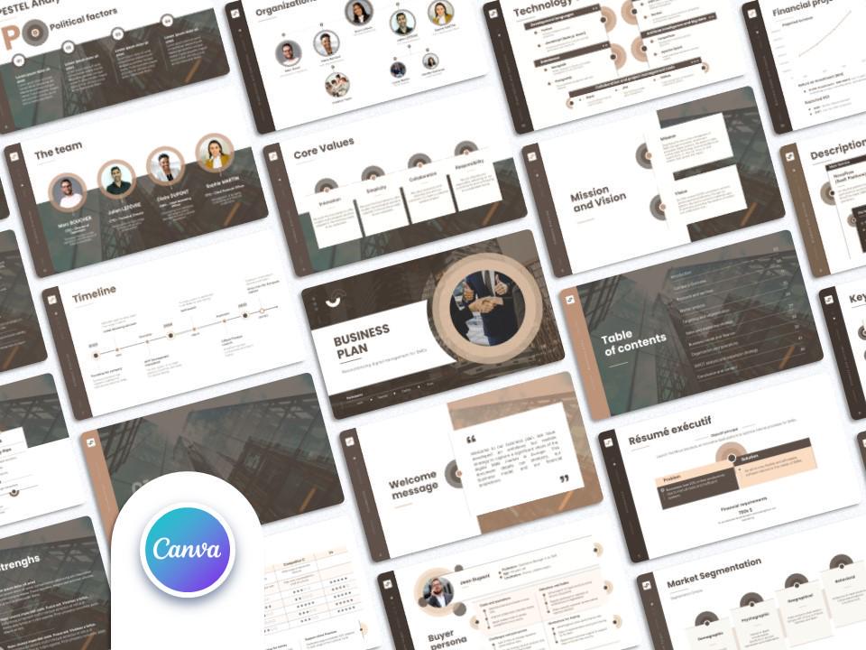 Customizable Canva Presentation Template – Modern & Professional Design ...