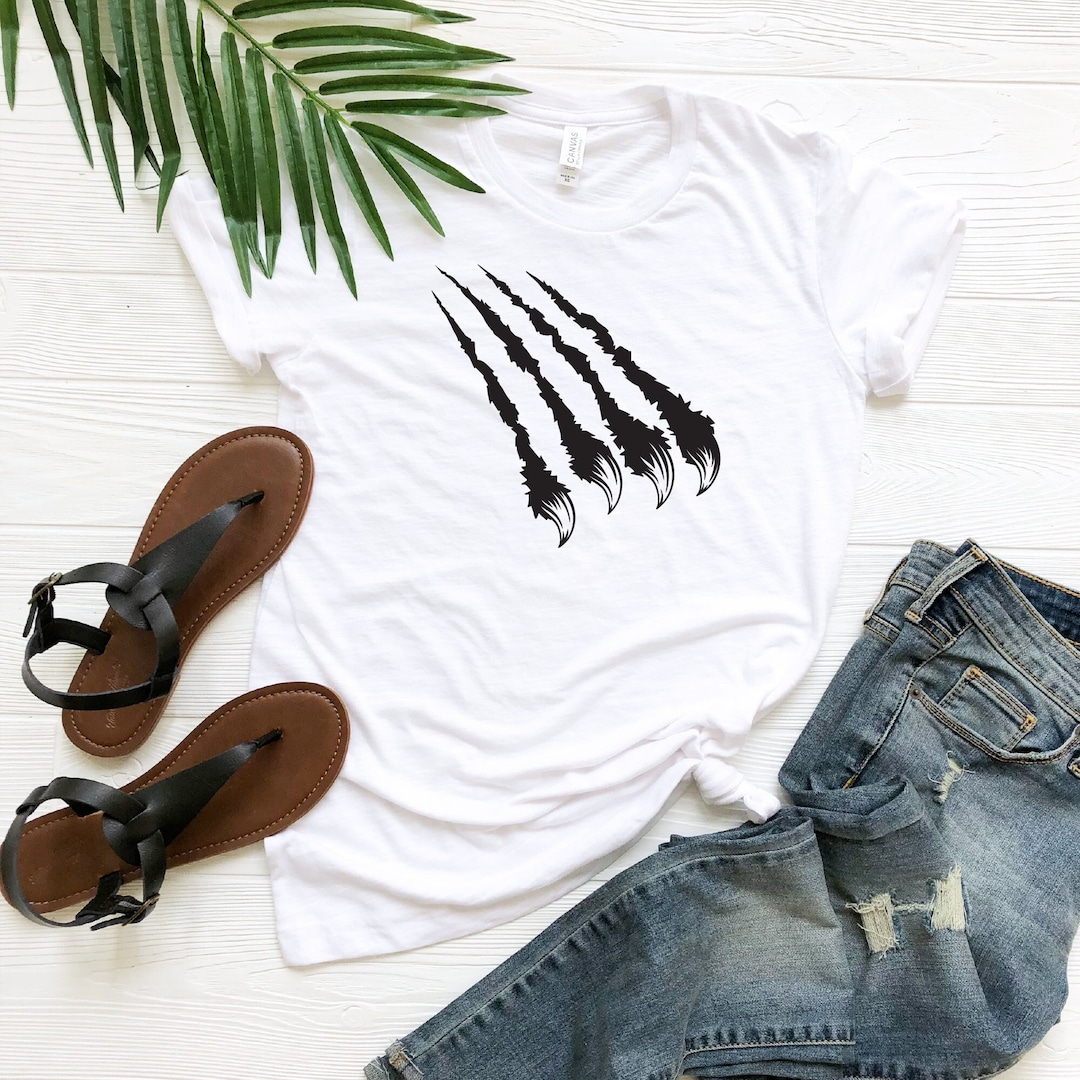 Claw Marks Shirt, Claw Scratches Shirt, Claw Shirt, Wolf Shirt, Tiger ...