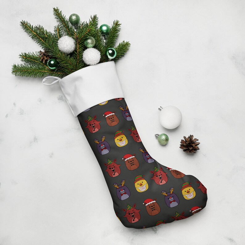 FNAF X Squishmallow Unofficial Fanart Christmas Stocking - Etsy